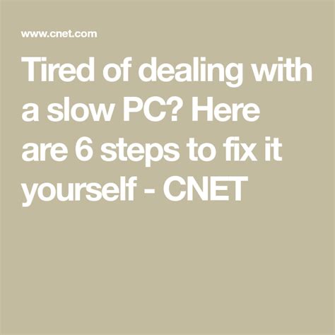 Is Your Pc Slowing Down Heres How To Fix It Slow Computer Computer Slowing Down Fix It