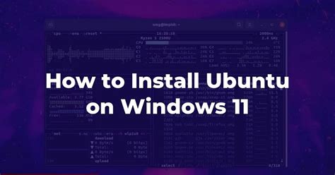 How To Install Ubuntu On Windows