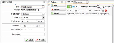 DynDNS Status Is An Update Attempt Is In Progress General Discussion UTM Firewall Sophos