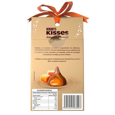 Chocolate Hersheys Kisses SelecciÓn Especial Caramelo 120g