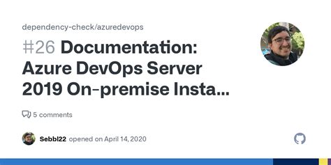 documentation azure devops server 2019 on premise install steps