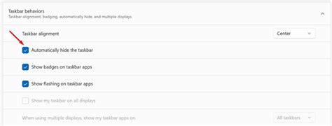 How To Fix Auto Hide Taskbar Not Working In Windows 11