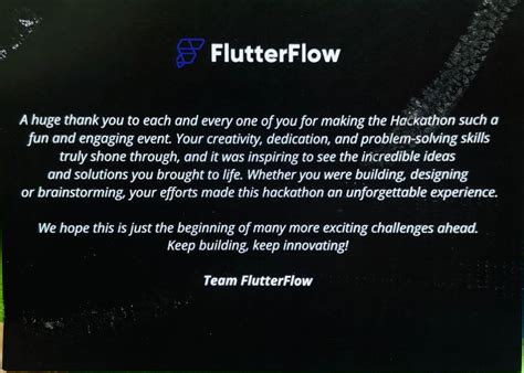 Flutterflow Hackathon Innovation Tech Gratitude Growth Learning