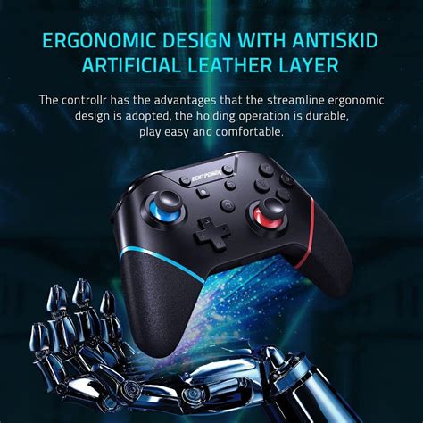 Echtpower Pro Controller For Nintendo Switch Lite Oled Switch Pro Controller With Programmable