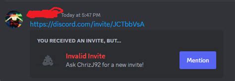 Invites Not Working Whats Happening Rdiscordapp
