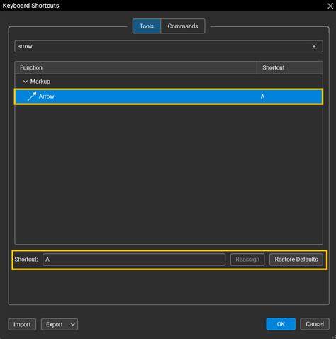 how to customise keyboard shortcuts in bluebeam revu