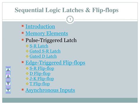Ppt Sequential Logic Latches And Flip Flops Powerpoint Presentation Id6095159
