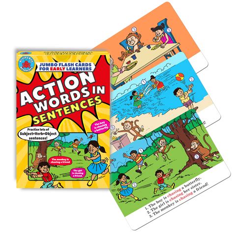 Verbs Practise Deck Speak In SVO Sentences By Brainy Bug Resources Best Learning Products