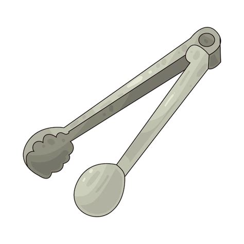 Serving Tongs Premium Vector