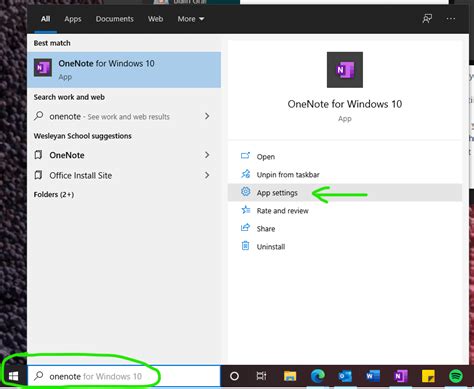 Closing And Re Opening A Notebook In Onenote Wesleyan School