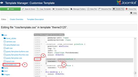 Joomla X How To Replace Font Awesome Icons By Changing Their Code Template Monster Help