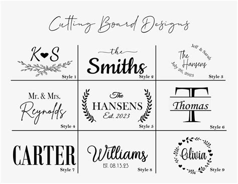 Wedding Cutting Board 60 Photos