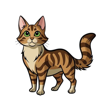 Stylish American Bobtail For Art Projects 57957499 Vector Art At Vecteezy