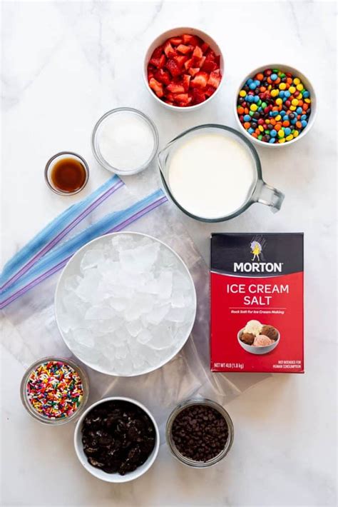 Easy Homemade Ice Cream In A Bag Recipe House Of Nash Eats