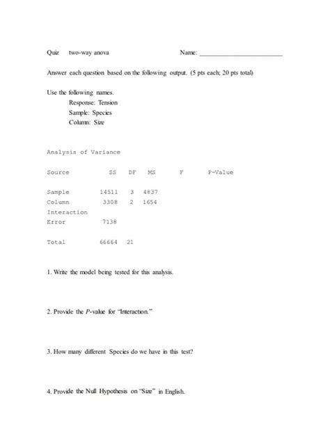 Solved Answer Each Question Based On The Following Output Chegg Com