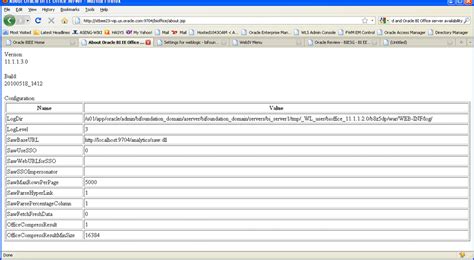 Configuring High Availability For Oracle Business Intelligence