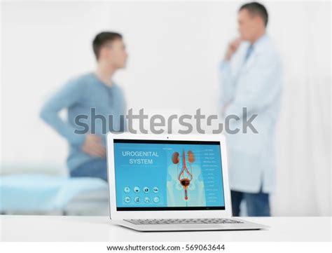 Laptop Screen Results Urology Diagnostic Stock Photo 569063644 Shutterstock