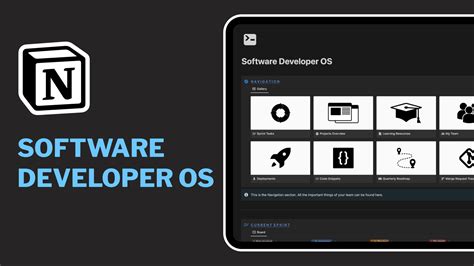 Notion Software Developer Os For 29 By Maestro Dashboard Notion Template