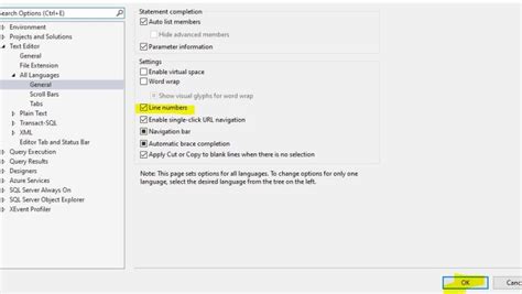 Display Row Numbers In Ssms Jim Salaseks Sql Server Blog