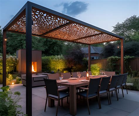 Pergola Roof Ideas From Luxury Options To Simple Diy Covers Homebuilding