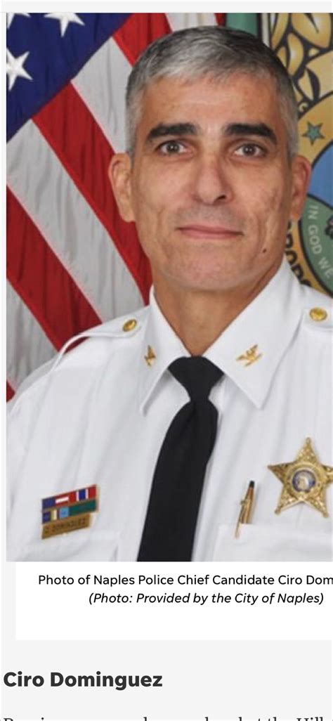 Jane Cox Ph D Aaprn On Linkedin Ciro Dominguez Is One Of Four Final Candidates For Naples