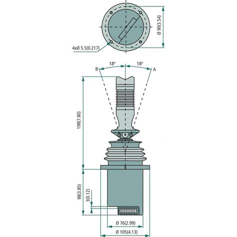 Danfoss Joystick Pvre 850162f1314 Spare Parts For Agricultural Machinery And Tractors