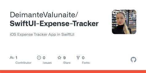 Github Deimantevalunaiteswiftui Expense Tracker Ios Expense Tracker
