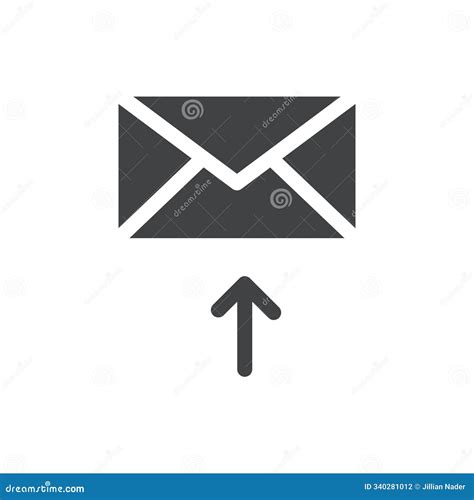 Set Outgoing Mail Envelope With Magnifying Glass Mail And E Mail And Monitor And Envelope On