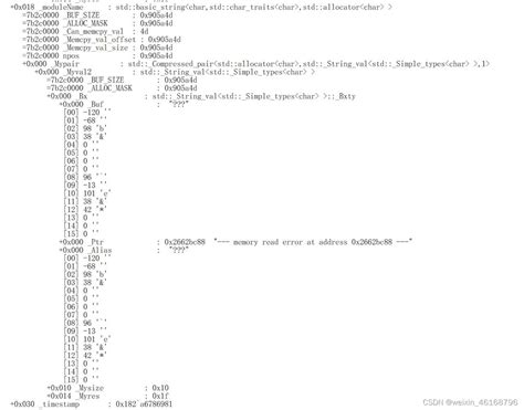 一次函数析构时崩溃排查过程结构体析构崩溃 Csdn博客