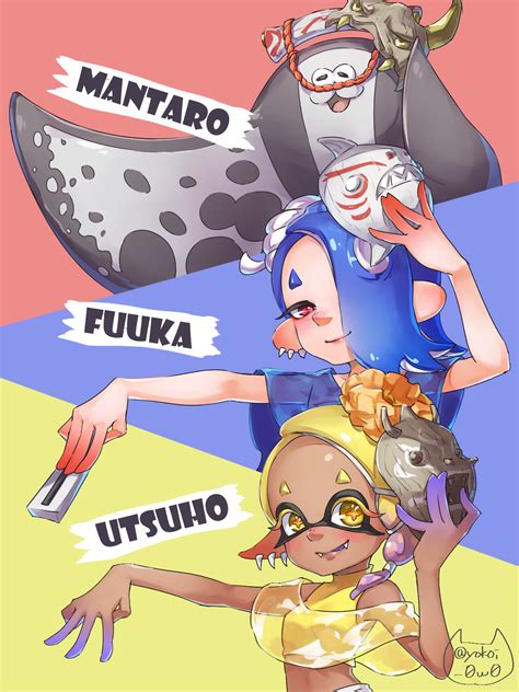 Shiver Frye And Big Man Splatoon And More Drawn By Yokoi Aya Danbooru