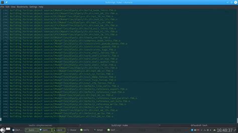 Dlpoly408 With Cmake Ifort180 And Openmpi300 Youtube