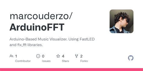 Github Marcouderzo Arduinofft Arduino Based Music Visualizer Using Fastled And Fix Fft