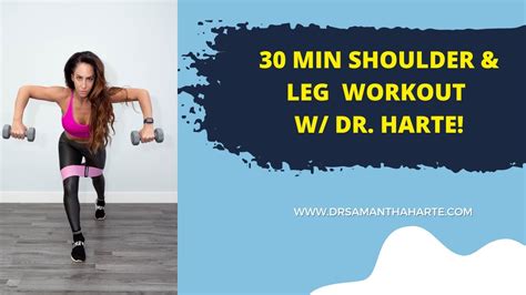 30 Min Shoulder And Leg Workout Youtube