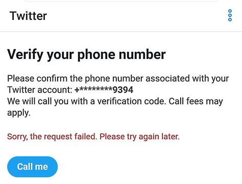 Twitter Experiencing Issues Sending Account Verification Codes