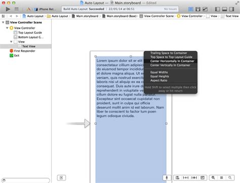 Getting Started With Auto Layout In Xcode 5 Envato Tuts