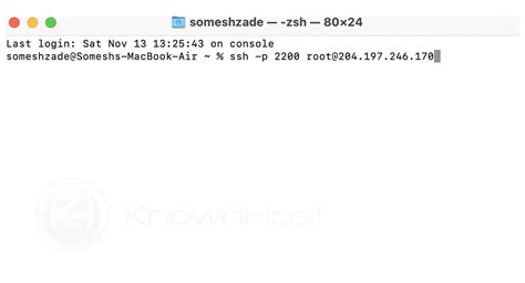How To Connect With SSH KnownHost