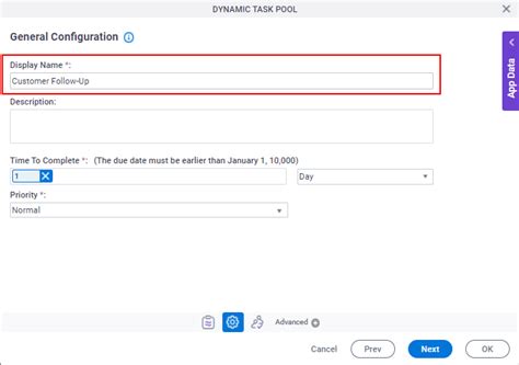 Example Configure Dynamic Task Pool Activity And Load Balancing Activity