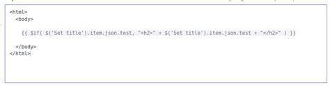 Create Condition In Html File Questions N N Community