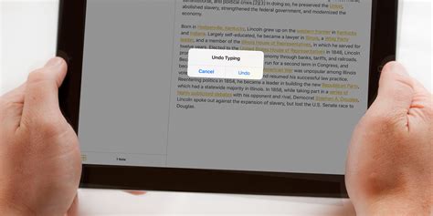 Shake To Undo Undo Mistakes By Shaking Your Device IOS Guide IPad TapSmart