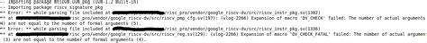 Dvcheckfatal And Questasim · Issue 83 · Chipsallianceriscv Dv · Github