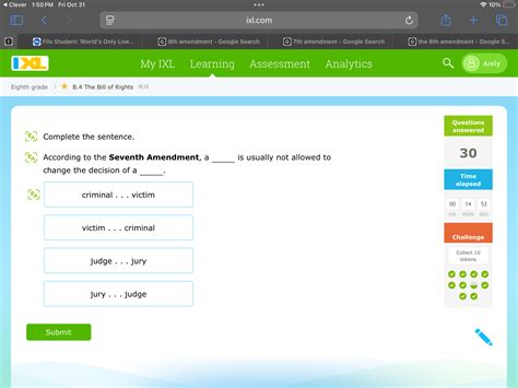 Complete The Sentence According To The Seventh Amendment A Is Usuall