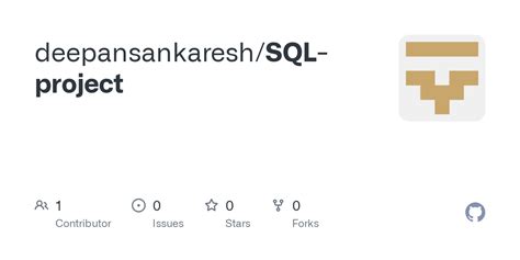 Github Deepansankareshsql Project