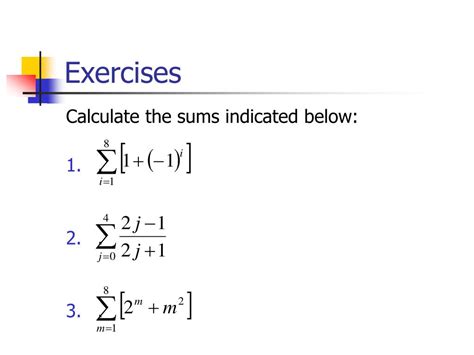 Ppt Summation Notation Powerpoint Presentation Free Download Id