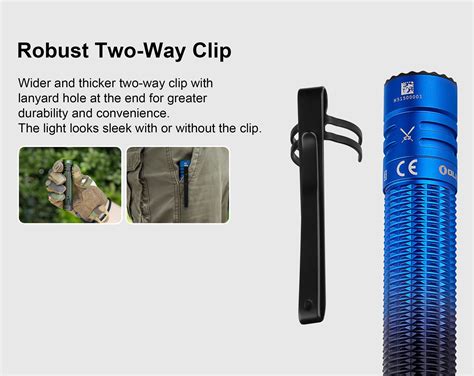 Olight Warrior Mini 3 Rechargeable Led Tactical Flashlight Black 1750 Max Lumens Knifecenter