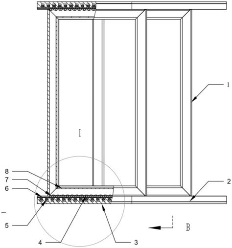 一种隐藏式平移电动窗户