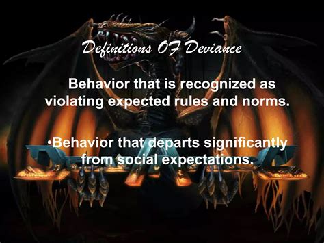 Types Of Deviance Pptx