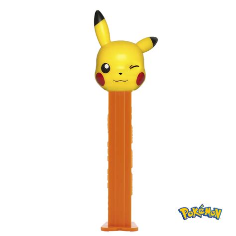 Pikachu Winking Pez Dispenser And Candy Pokémon Pez Official Store Pez Candy