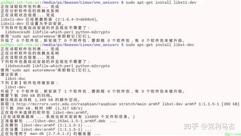 在树莓派系统中安装和使用远程桌面软件 Tightvnc 知乎