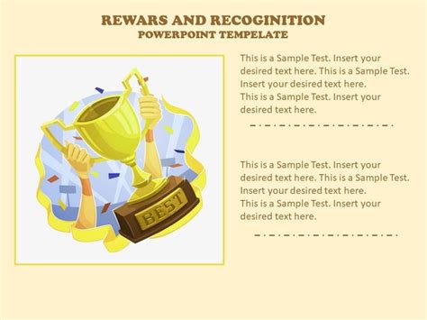 Reward And Recognition PowerPoint Template Reward And Recognition Powerpoint Powerpoint