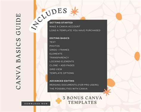 Canva Basics Guide Canva Tutorial For Beginners How To Use Canva